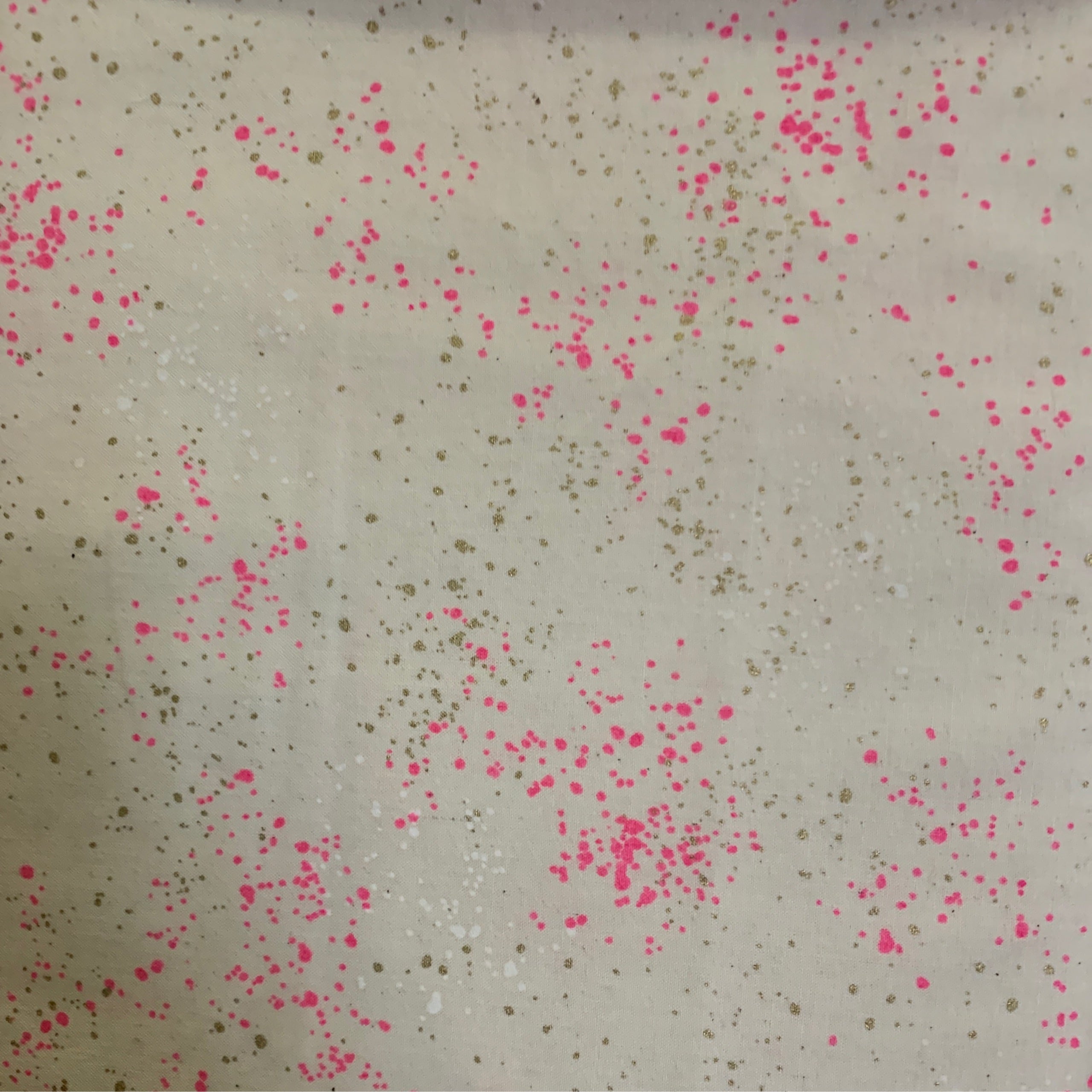 Speckled Metallic Neon Pink | Sewciety Quilt Co.